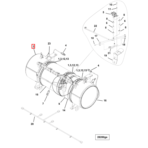 2871456CUM Kenworth | Outlet Module | Source One Parts Center