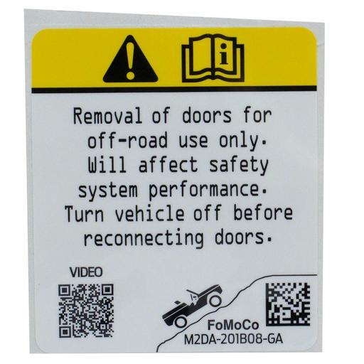 M2DZ5400014G Ford | Engine Decal Sticker | Source One Parts Center
