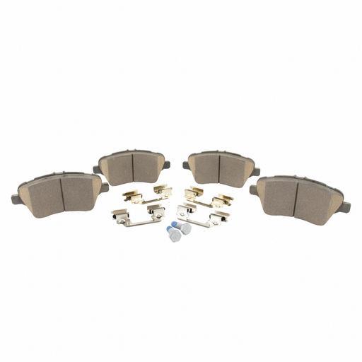 BRF1508 Ford | Disc Brake Pad Set Kit Lining - Front 205/40R17 V A/S ...