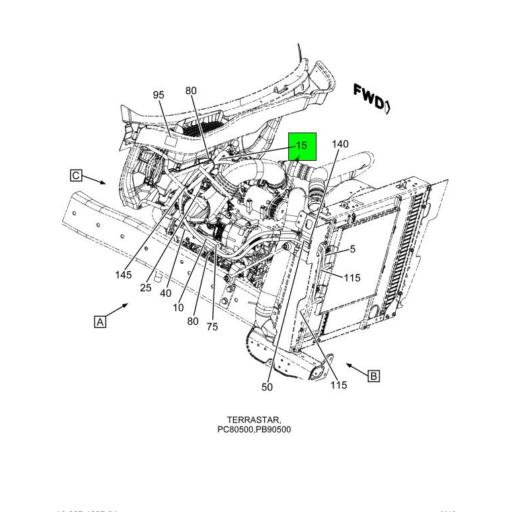 3721730C93 Navistar International | HOSE AIR CONDITION TXV TO ...