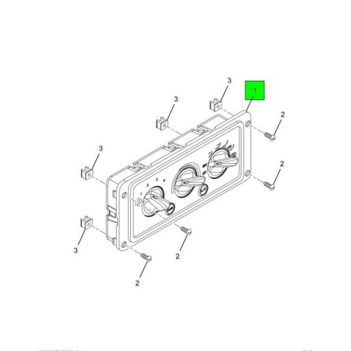 3518703C93 Navistar International | Electronic Cab Control Sleeper ...