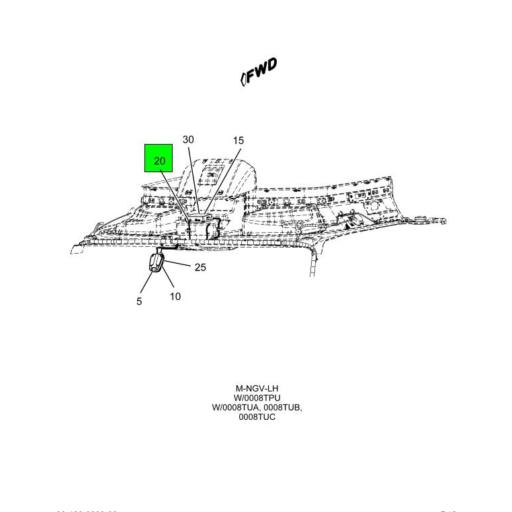 6127277C92 Navistar International | Fusion Camera Video Cable Assembly ...
