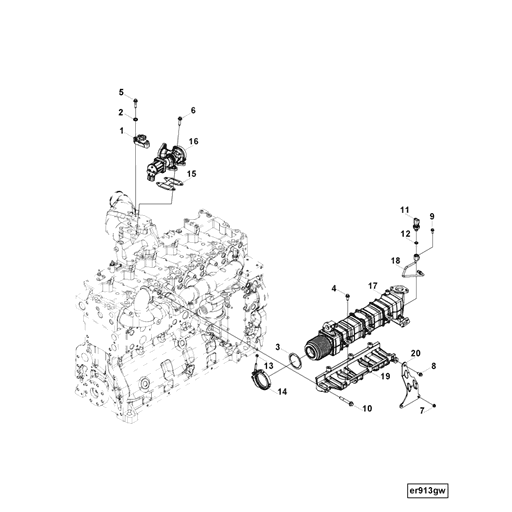 4352253 Cummins | EGR Cooler Kit | Source One Parts Center