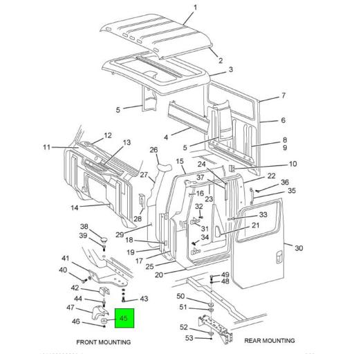 473987C3 Navistar International | Body Mounting Insulator | Source One ...