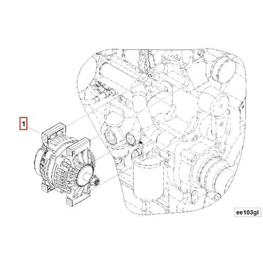 3686047 Cummins | Alternator | Source One Parts Center