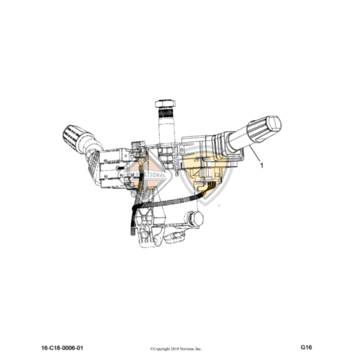 2518037C1 Navistar International | Universal Stalk Shifter Without Low ...