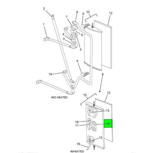TL1222A Navistar International | Amber Clearance/Marker Light with ...
