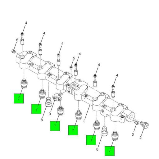 1841923C98 Navistar International | Injector Oil Inlet Adapter Assembly ...