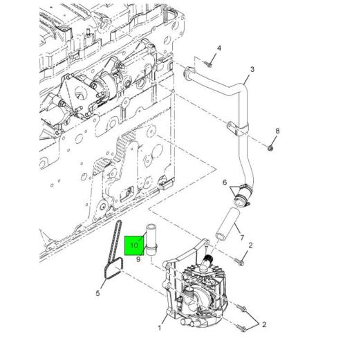 7094955C1 Navistar International | Breather Outlet Hose | Source One ...