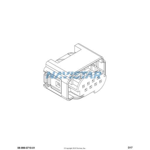 3852527C1 Navistar International | Body Connector 8-Position Positive ...