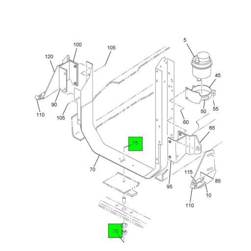 120380 Navistar International | Lock Washer 1/4 in Regular Steel Zinc ...