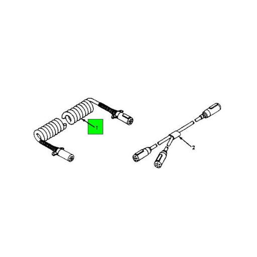 1669988C91 Navistar International | Electrical Harness 7-Way Trailer ...