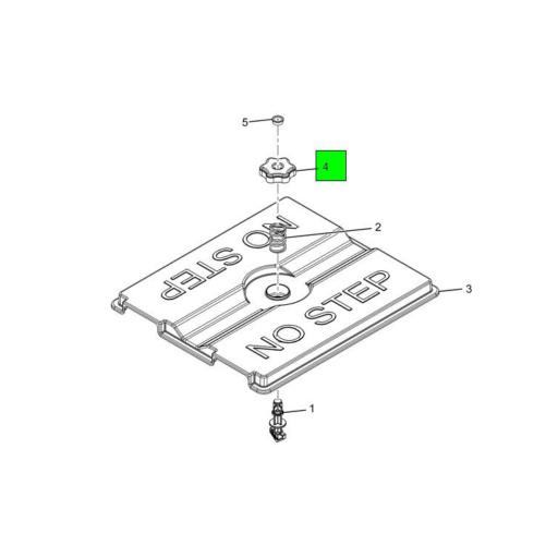 4058420C1 Navistar International | Plastic Battery Box Latch Handle ...