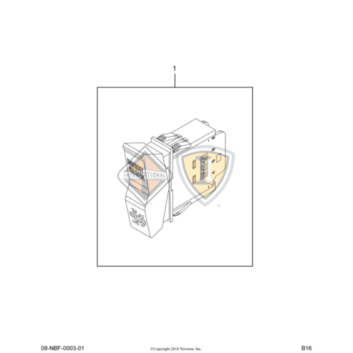 4067293C3 Navistar International | SWITCH INHIBIT REGEN 2 POSITION ...