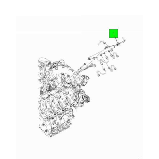 6040670C91 Navistar International | Fuel Pressure Sensor Assembly ...