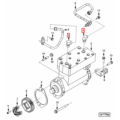 3679958 Cummins | Male Union | Source One Parts Center