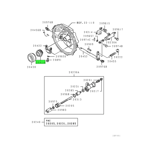 ME628461 Mitsubishi FUSO | Clutch Release Bearing Carrier | Source One ...