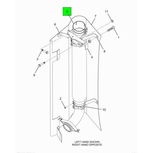 4130591C1 Navistar International | Exhaust Pipe | Source One Parts Center