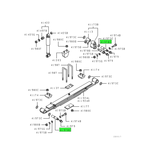 MB035277 Mitsubishi FUSO | Rear Suspension Spring Pin | Source One ...