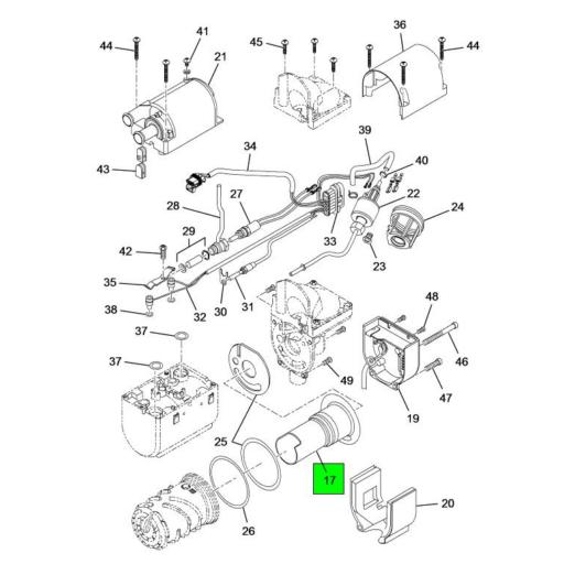 2592945C1 IC Bus | Burner Heater | Source One Parts Center