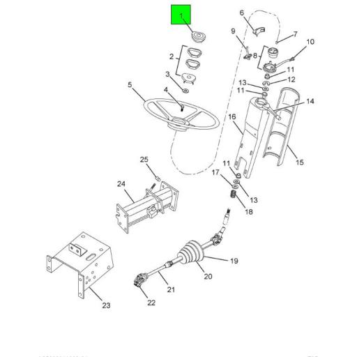 473290C91 Navistar International | Horn Base Plate | Source One Parts ...