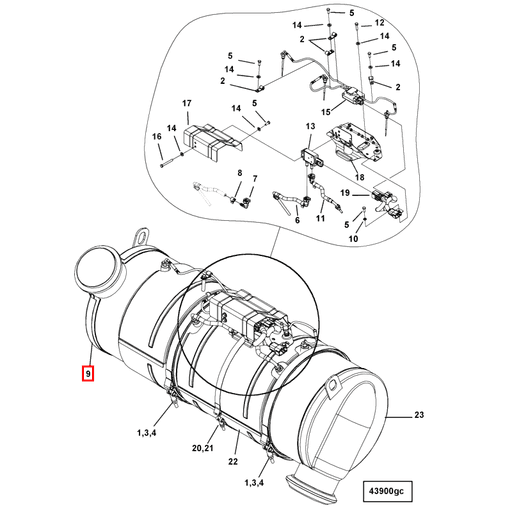 4329543 Cummins | Inlet Catalyst Module | Source One Parts Center