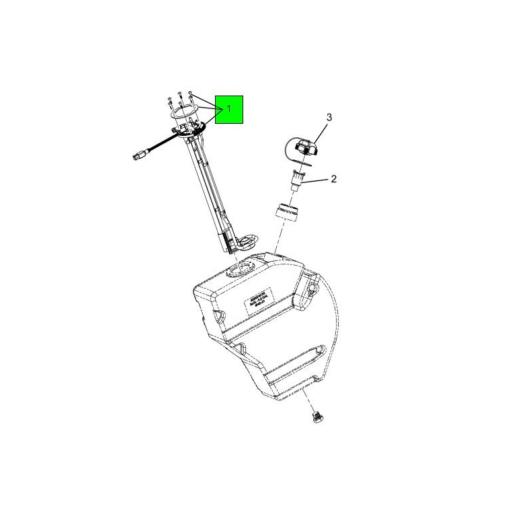 2510967C2 Navistar International | 9-Gallon Tulc Assembly Sensor ...