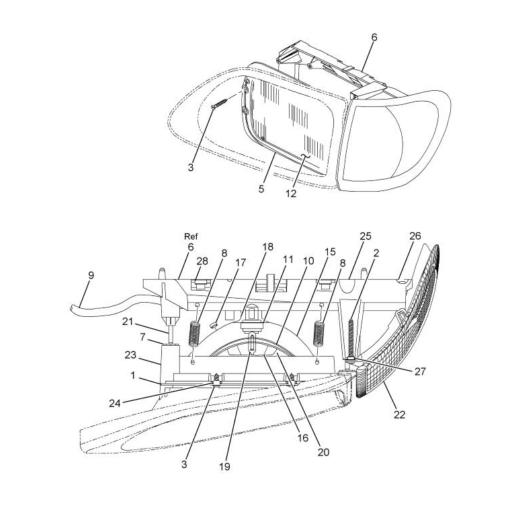 3571704C94 Navistar International | Left Sealed Beam Headlight | Source ...