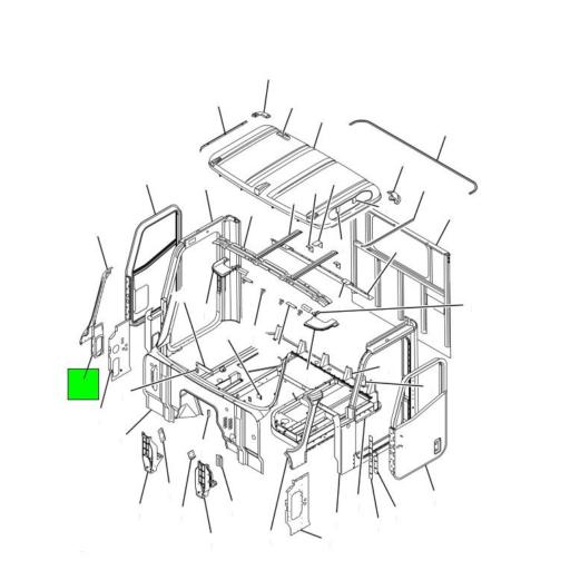 3526999C1 Navistar International | Duct Heater Fresh Air Intake Cowl ...