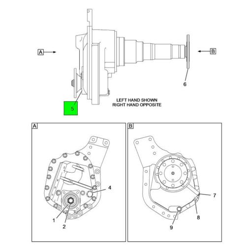 2589510C1 Navistar International | Oil Drop Box Seal | Source One Parts ...