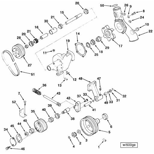 3011723 Cummins | Water Pump | Source One Parts Center