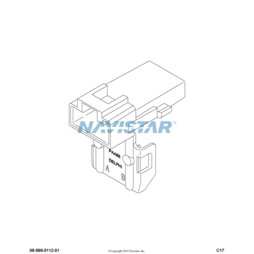 1661197C1 Navistar International | 2-Way Female Body Connector - 10 ...
