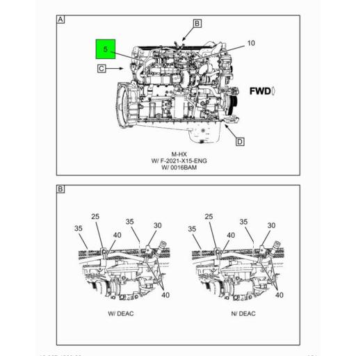 4172823C91 Navistar International | Pipe Fluid Assembly HX ISX - Supply ...