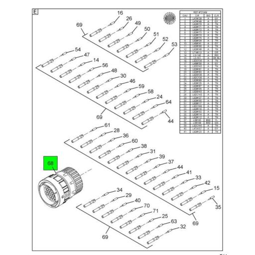 3573046C91 Navistar International | Connector Body | Source One Parts ...