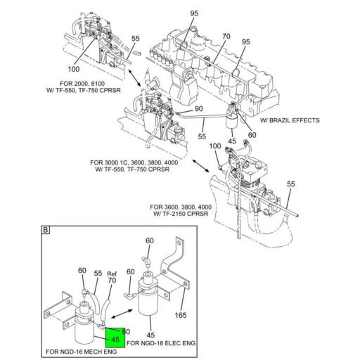 3668665C1 Navistar International | 3-Way Air Solenoid Valve | Source ...