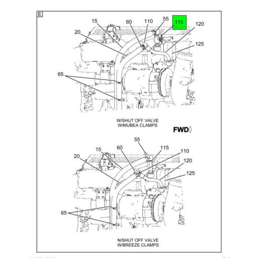 4046291C93 Navistar International | Fluid Supply Pipe with Shutoff ...