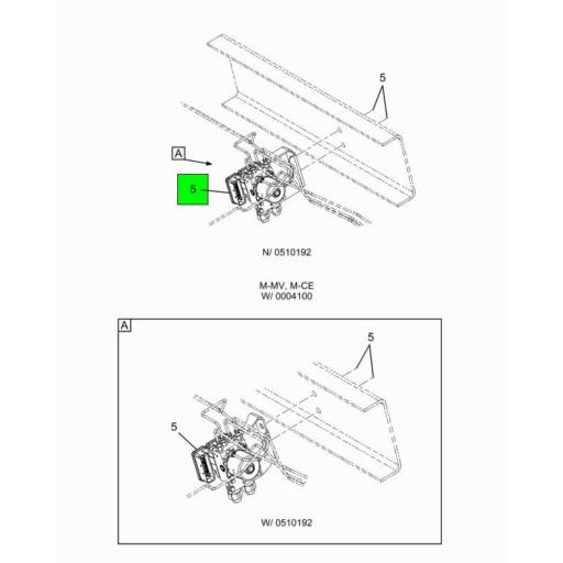 4054725C7 Navistar International | Valve Brake Control | Source One ...