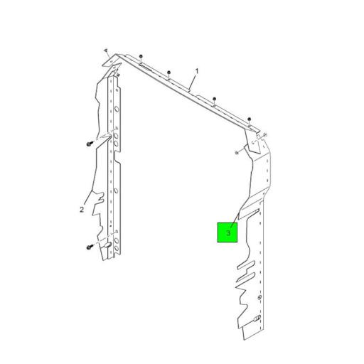 2591611C92 Navistar International | Seal Left-Hand Cooling System ...