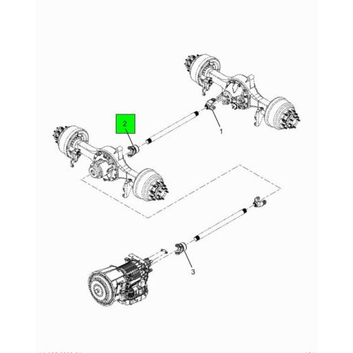 2518089C91 Navistar International | Differential Yoke Flange | Source ...