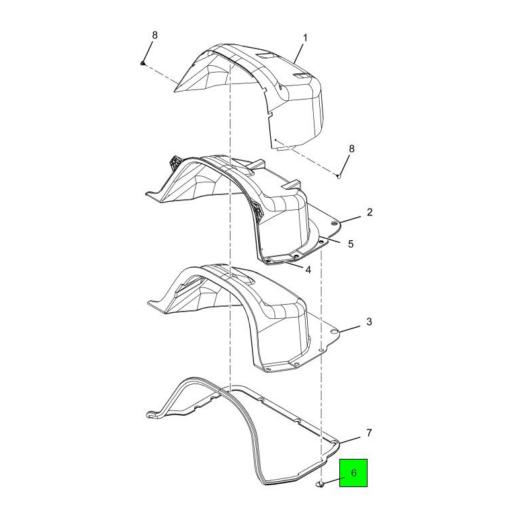 3699950C1 Navistar International | Retainer Clip | Source One Parts Center