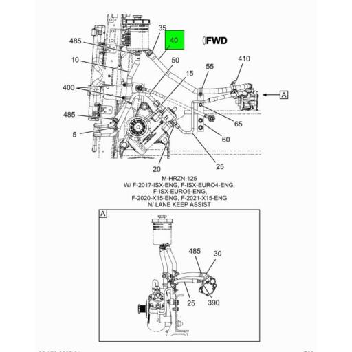 4069661C2 Navistar International | Hose Power Steering Assembly ...