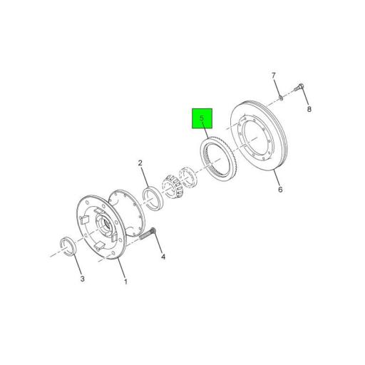 2598306C1 Navistar International | Brake Exciter Ring Y | Source One ...