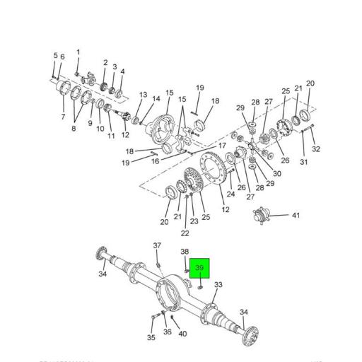 586045C1 Navistar International | Pipe Plug 3/4 in NPT | Source One ...