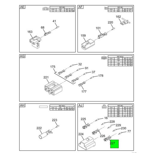 333735C1 Navistar International | Female Cable Terminal | Source One ...