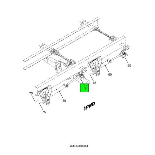 H49689000L Navistar International | Spring Hanger Shim Bracket | Source ...