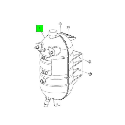2587116C91 Navistar International | Radiator Surge Tank | Source One ...