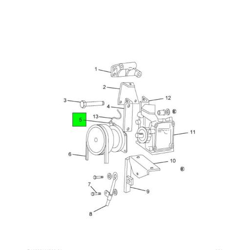 2597639C91 Navistar International | Pulley Drive Compressor 1-Groove 1/ ...