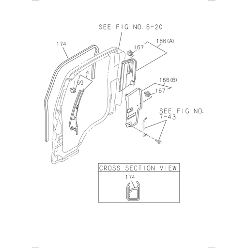 8-97405-192-3 Isuzu | Seat Belt Retracto Cover | Source One Parts Center
