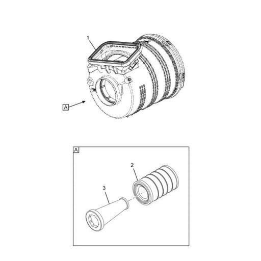 4075354C91 Navistar International | Air-Dry Type Cleaner Assembly ...