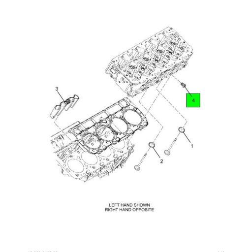 6042202C1 Navistar International | PLUG CYLINDER HEAD CORE HOLE ...